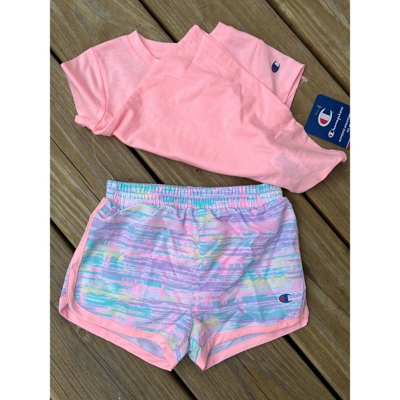 Champion | Matching Sets | New Champion Short Sleeve Brushstroke Tee ...